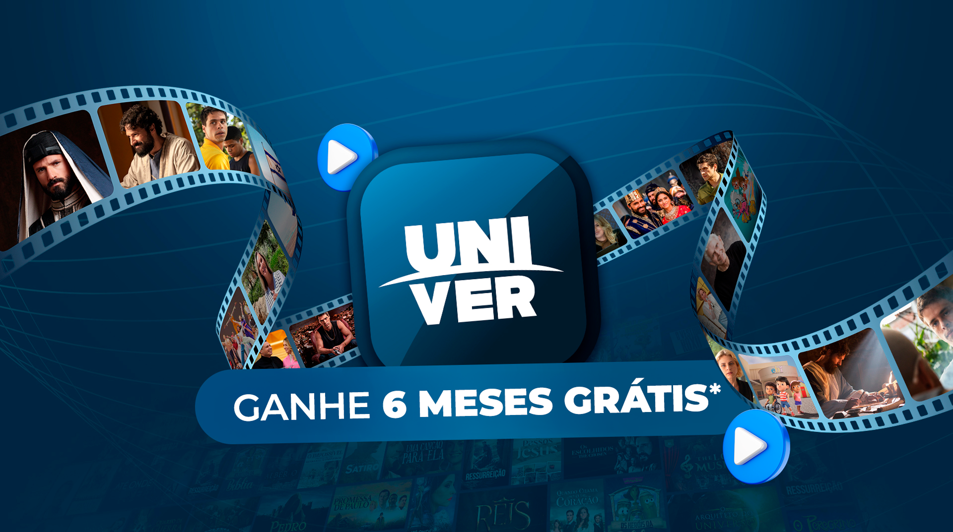 PROMO: Univer Vídeo com 6 meses grátis